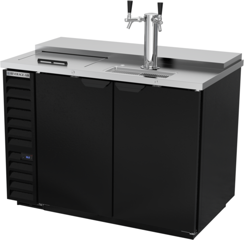 Beverage Air DD50HC1CB Draft Beer Cooler Club Top 50.5W 29D 17.86 cu ft ...